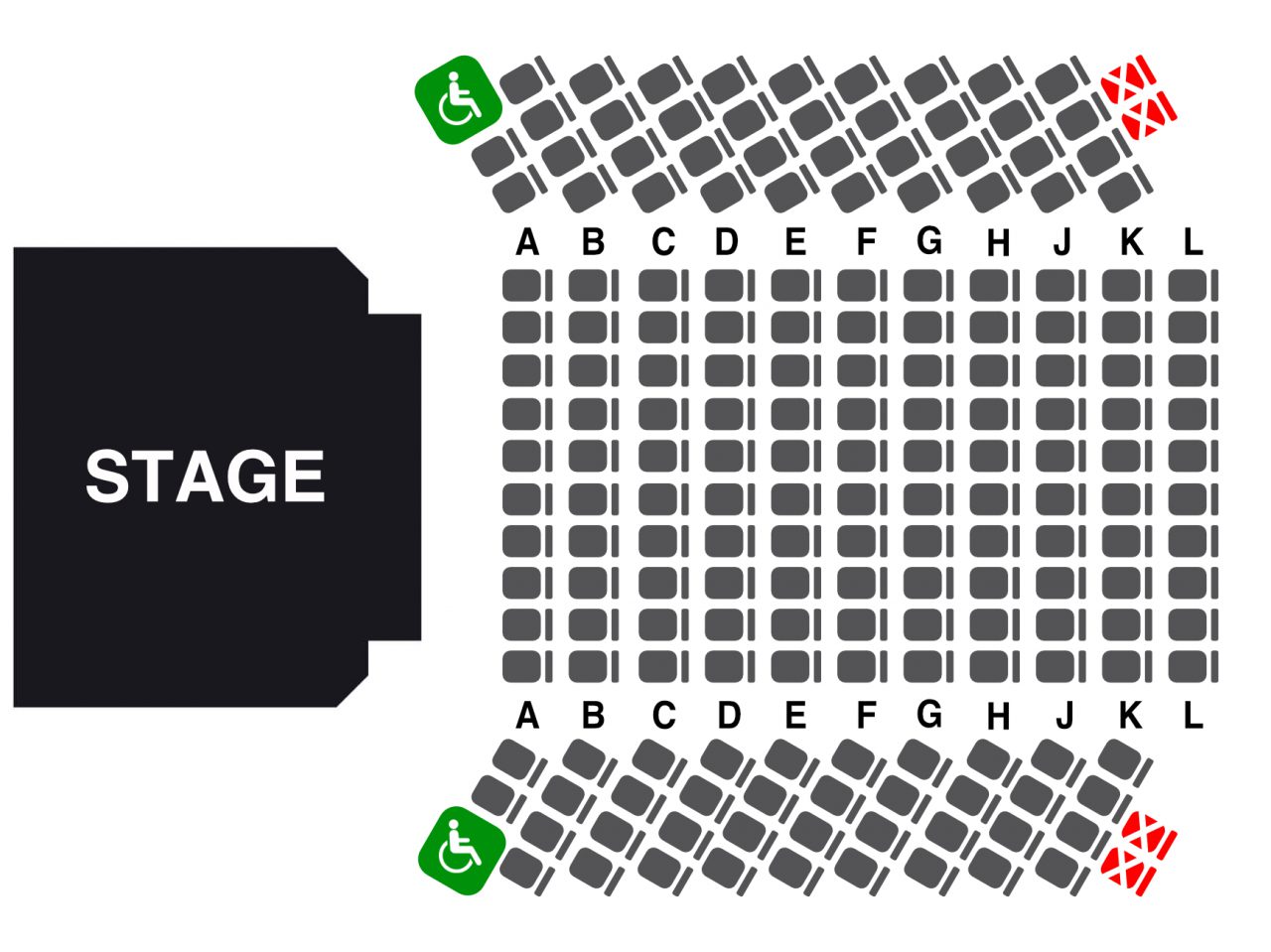 Seating Plan - ERT - East Riding Theatre